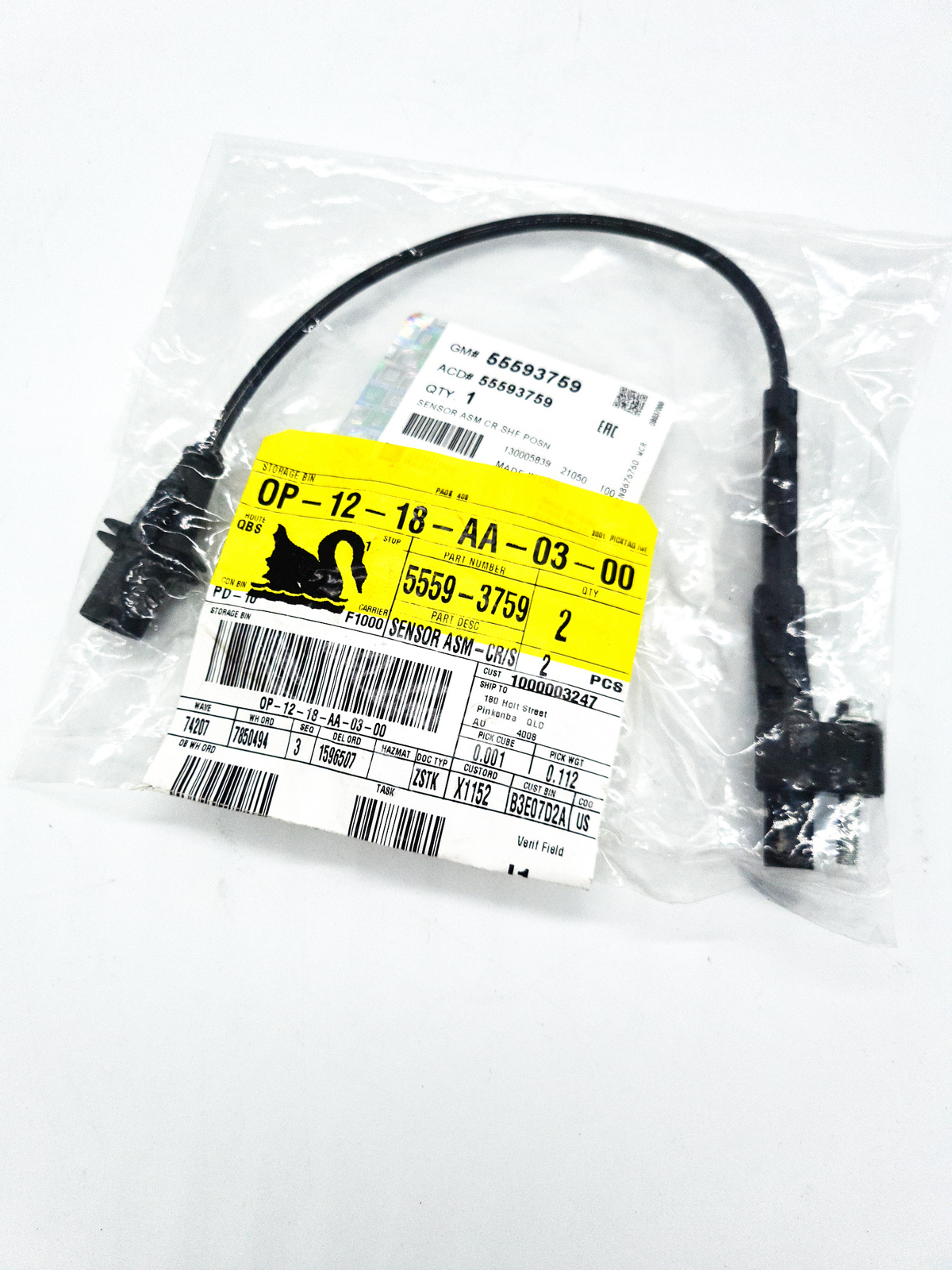 Crank Angle Sensor Suits Holden Colorado RG 2.8L 55593759 Genuine