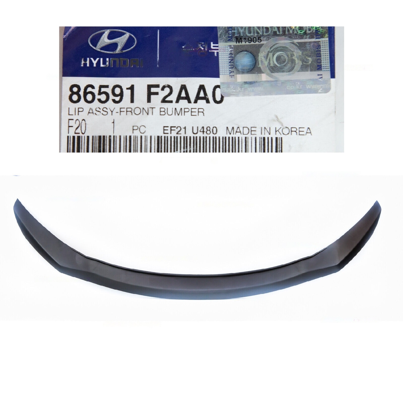 Lip Assy Front Bumper 86591F2AA0 For Hyundai Lip Assy Front Bumper 86591F2AA0 For Hyundai