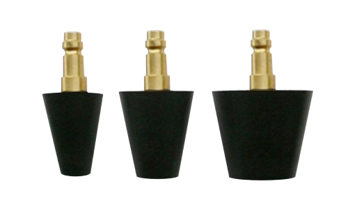 3 Piece Tapered Rubber Cone Set T&E Tools GT8